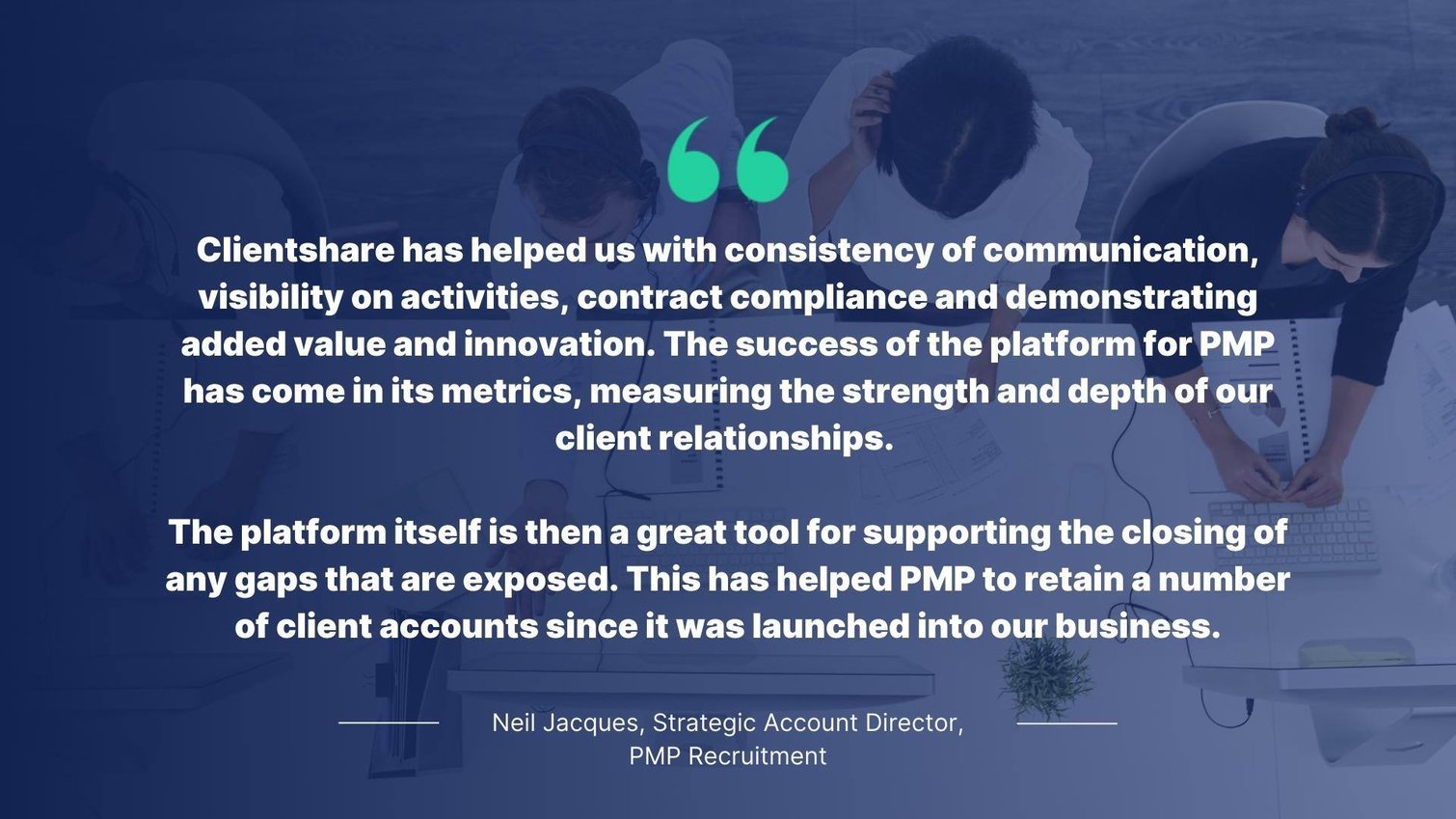 Customer Story - PMP Recruitment